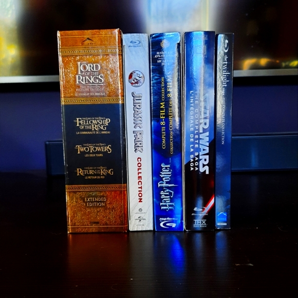 Other | Lord Of Rings Harry Potter Twilight Star Wars Jurassic Park Dvd ...